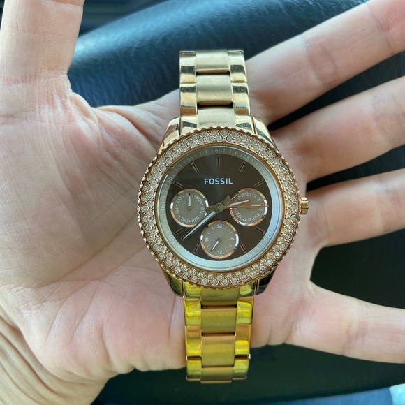 Fossil | Accessories | Rose Gold Fossil Watch | Poshmark